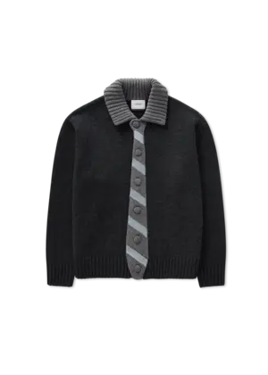 Axel Arigato Tether Tie Cardigan - Dark Grey