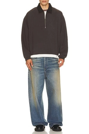 AGOLDE Darius Polo Sweater - Forge