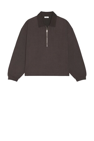 AGOLDE Darius Polo Sweater - Forge