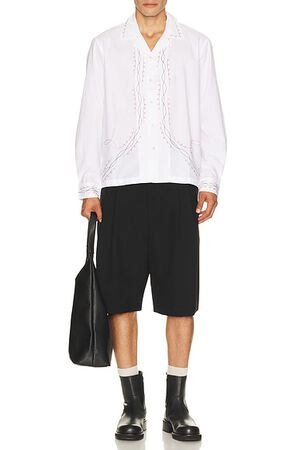 BODE Looped Chainstitch Long Sleeve Shirt