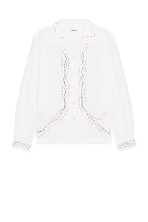 BODE Looped Chainstitch Long Sleeve Shirt