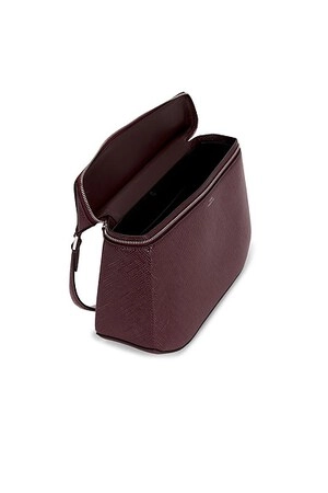 TOTEME Clip Palmellato Patent Shoulder Bag