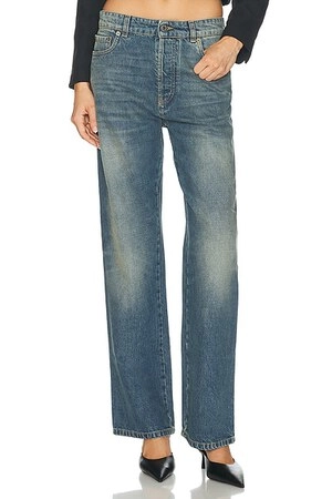 Miu Miu Low Waisted Wide Leg