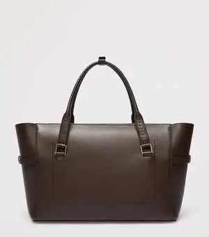 Max Mara Leather Margeux Top-handle Bag