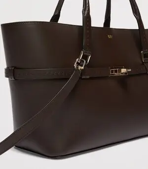 Max Mara Leather Margeux Top-handle Bag