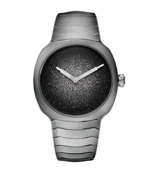 H. MOSER & CIE Stainless Steel Streamliner Two Hands Watch - Grey