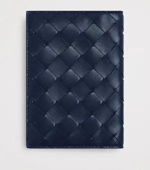Bottega Veneta Leather Passport Holder