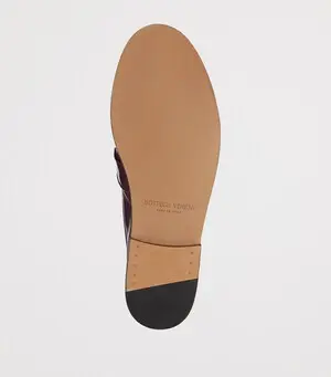 Bottega Veneta Leather Astaire Loafers