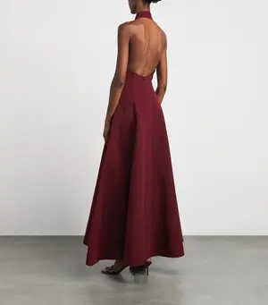 Staud Cotton-blend Sleeveless Stella Maxi Dress