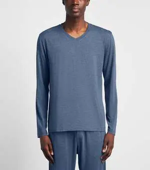 Hanro Casuals V-neck Pyjama T-shirt