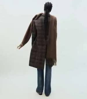 AMI Paris Alpaca-blend De Coeur Scarf