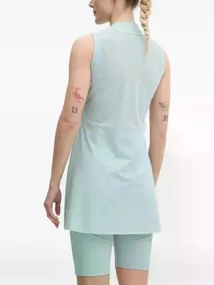 SPORTALM Zip-up Sleeveless Mini Dress