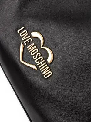 Moschino Bead-embellished Ruched Tote Bag