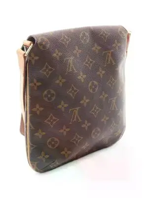 LOUIS VUITTON 2001 Musette Salsa Monogram Shoulder Bag - Brown