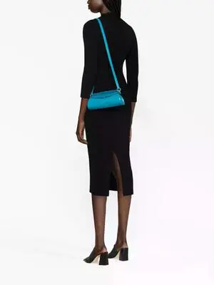 JIL SANDER Cannolo Shoulder Bag - Blue