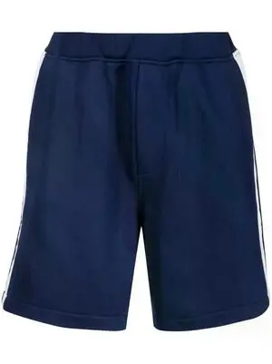 Dsquared2 Striped-edge Track Shorts - Blue