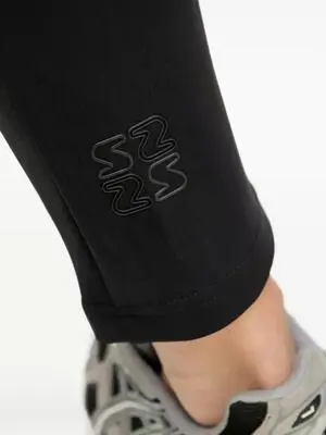 SPORTALM Panelled Logo-patch Trousers
