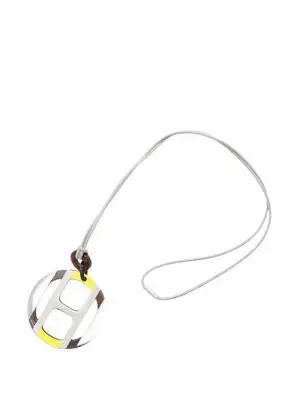 Hermès 2010s H Equip Necklace - Grey