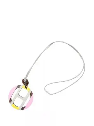 Hermès 2010s H Equip Necklace - Grey