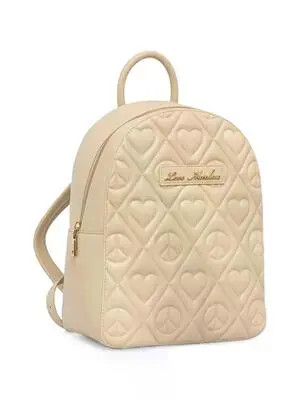 Moschino Heart-quilted Backpack