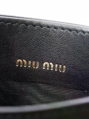 Miu Miu 2020s Logo-plaque Card Case