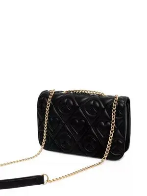 Moschino Quilted Heart-motif Shoulder Bag