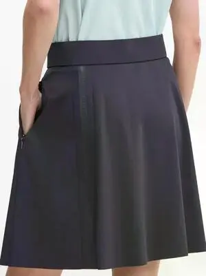 SPORTALM Logo-tape A-line Skirt - Blue