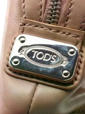 TOD'S 2000s Mini D-styling Leather Tote Bag
