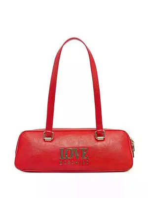 Moschino Logo-plaque Tote Bag - Red