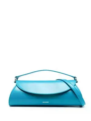 JIL SANDER Cannolo Shoulder Bag - Blue