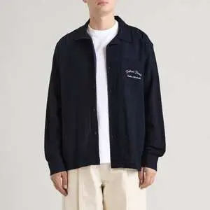 PALMES Western Camp Collar Shirt
