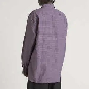 Dries Van Noten Croom Micro Check Cotton Shirt