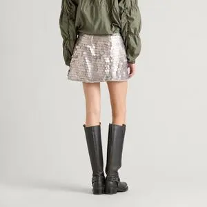 HOSBJERG Delilah Sequin Mini Skirt