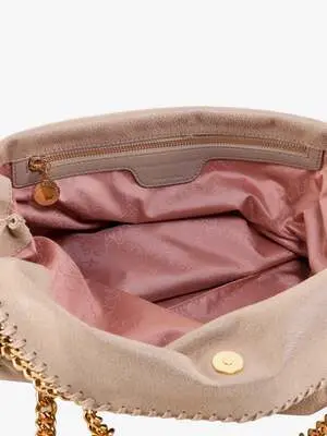 Stella McCartney Falabella Shaggy Deer Shoulder Bag - Beige