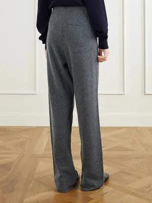 Extreme Cashmere Rush Cashmere-blend Straight-leg Sweatpants