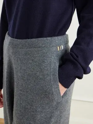 Extreme Cashmere Rush Cashmere-blend Straight-leg Sweatpants