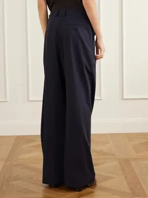 JW Anderson Cotton-drill Wide-leg Wrap Pants
