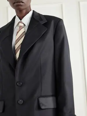 JEAN PAUL GAULTIER Wool-gabardine Blazer