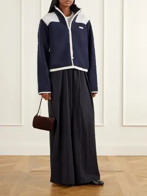 SKIMS Teddy Boxy Jacket - Blue
