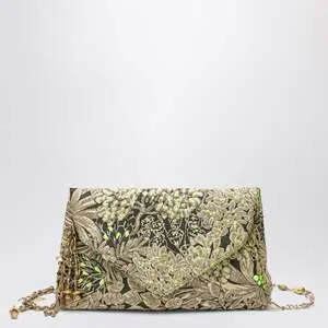 Dries Van Noten Jacquard Fabric Bag With Floral Pattern