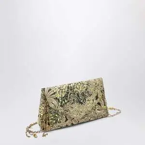 Dries Van Noten Jacquard Fabric Bag With Floral Pattern
