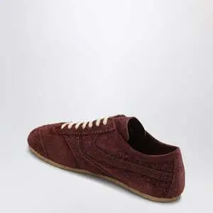 Dries Van Noten Chocolate Suede Sneakers