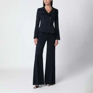 VIVIENNE WESTWOOD Navy Drunken Wool Jacket