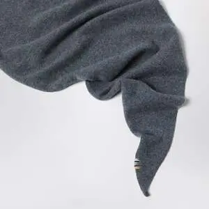 Extreme Cashmere Triangular Cashmere Scarf - Grey
