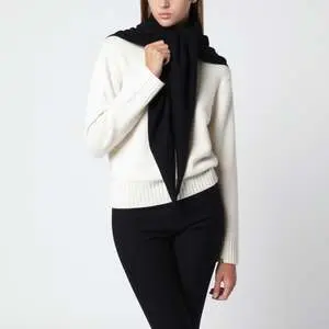 Extreme Cashmere Triangular Cashmere Scarf - Black