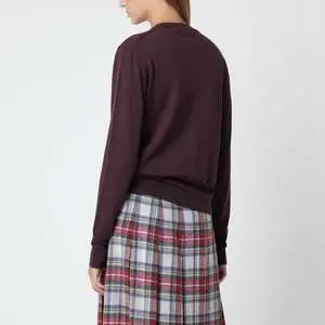 VIVIENNE WESTWOOD Dark Orb Logo Cardigan