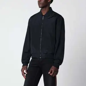 Gucci Reversible Zip-up Jacket In Lightweight Silk Faille