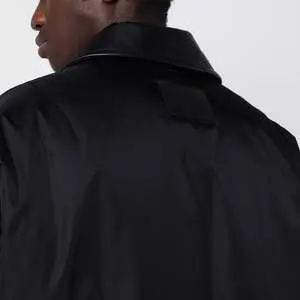 Balenciaga Zip-up Bomber Jacket In Cotton Blend