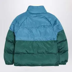 TINYCOTTONS Green/light Blue Colour-block Down Jacket
