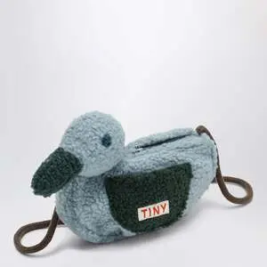 TINYCOTTONS Blue/green Duck-shaped Crossbody Bag